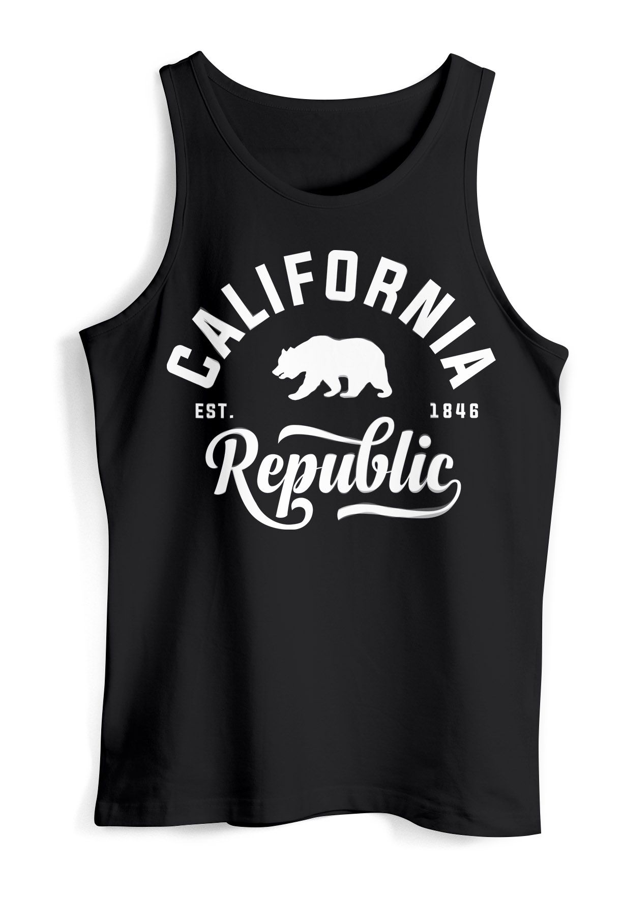California Republic Herren Tank-Top von Neverless® | Akowi