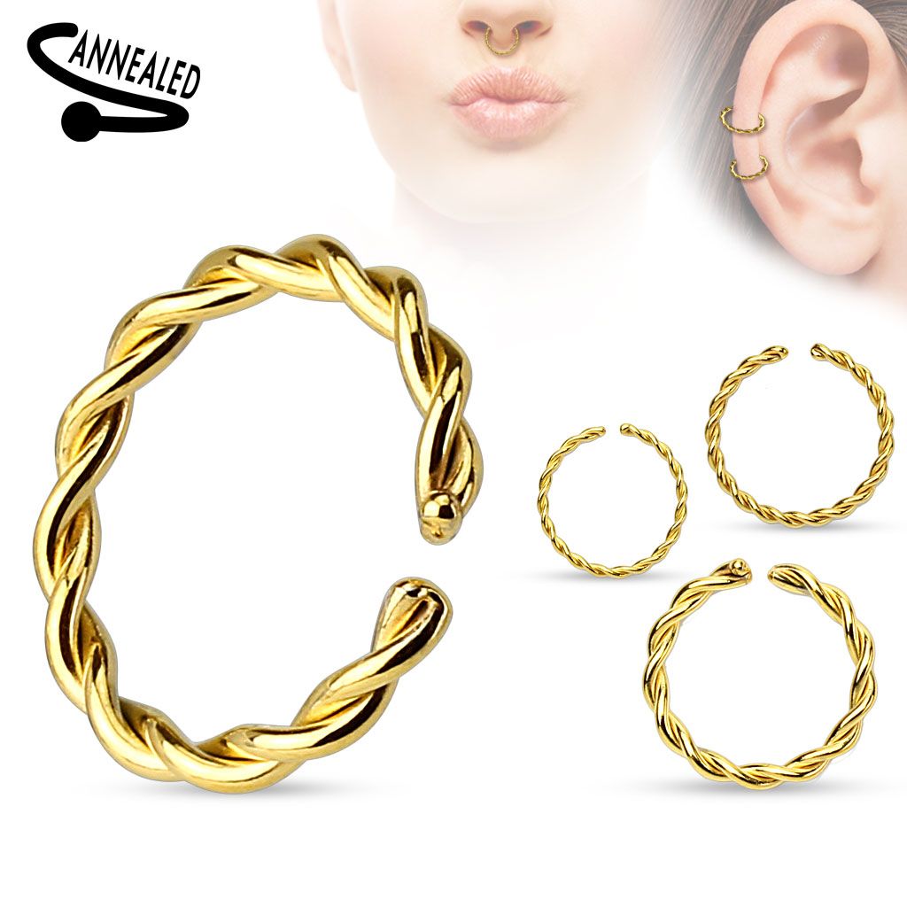 Continuous Ring Seamless Ring O-Ring Piercing Ring Chirurgenstahl ...