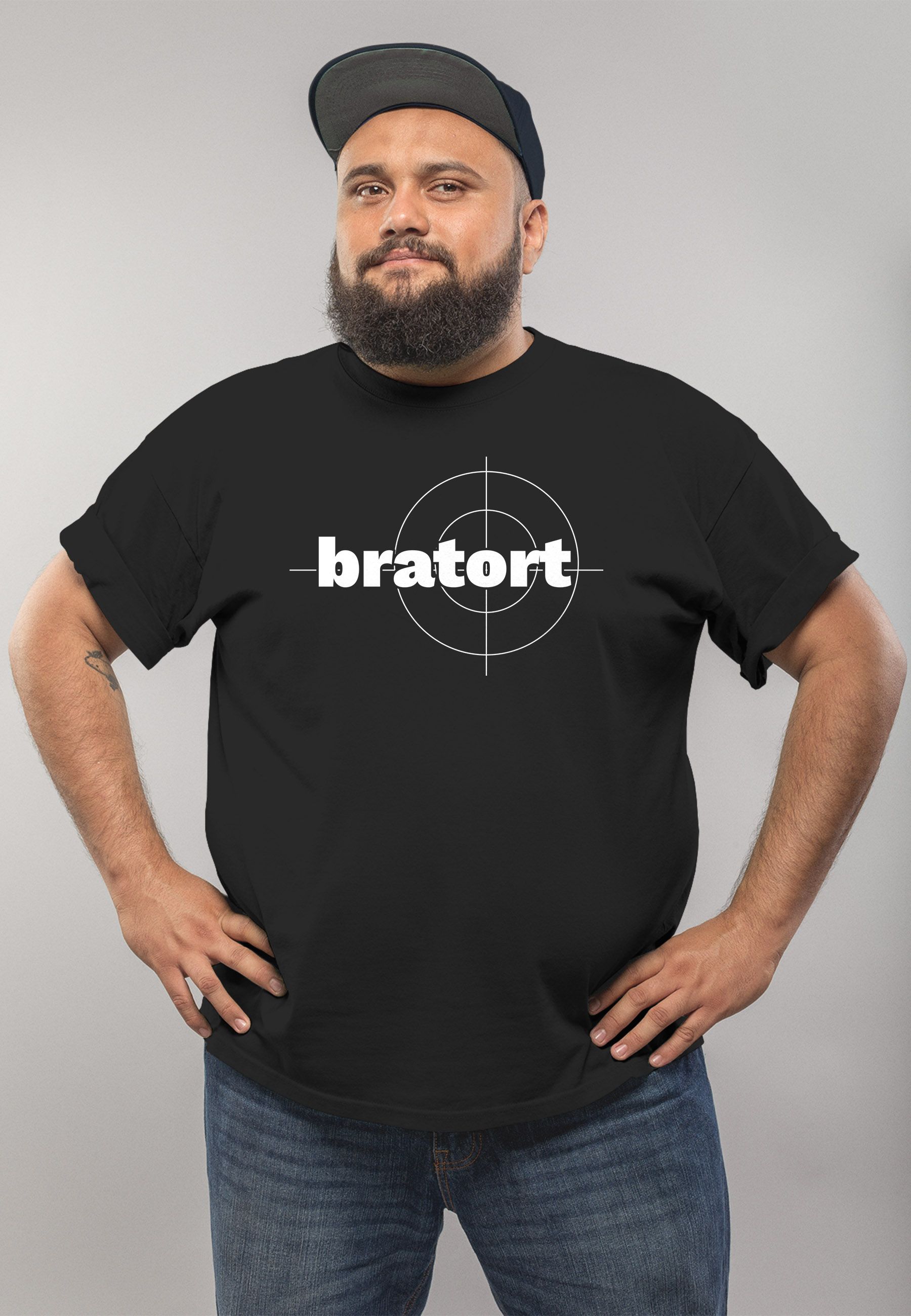 Herren T-Shirt bratort Fun-Shirt Motiv Shirt Parodie Grillen BBQ ... Herren T-Shirt bratort Fun-Shirt Motiv Shirt Parodie Grillen BBQ ...