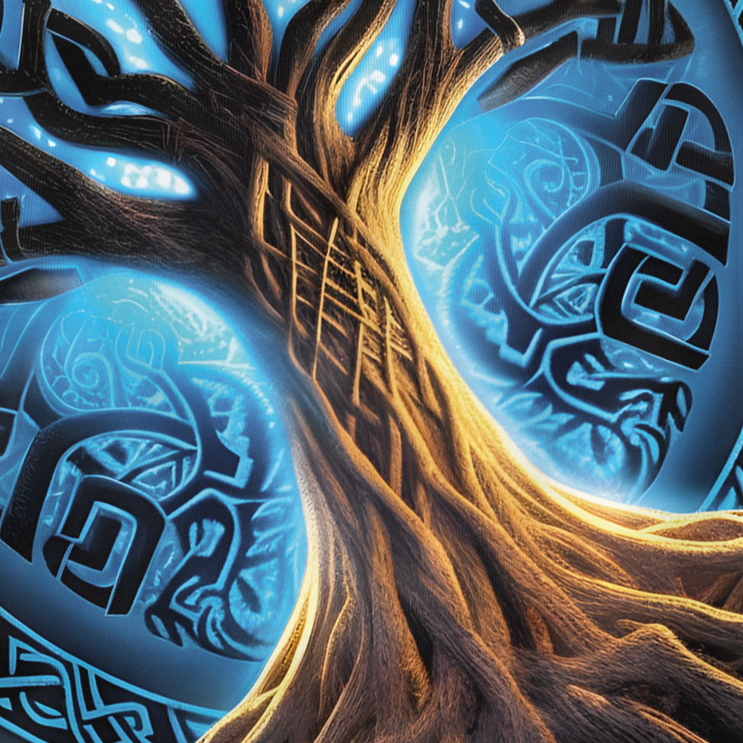 Herren T-Shirt Lebensbaum Weltenbaum Valhalla Wikinger Nordmänner ...