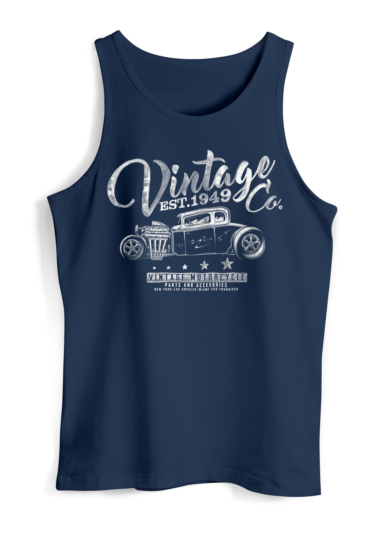 Herren Tank Top Hot Rod Retro Auto Vintage Car Oldschool Mobile ...