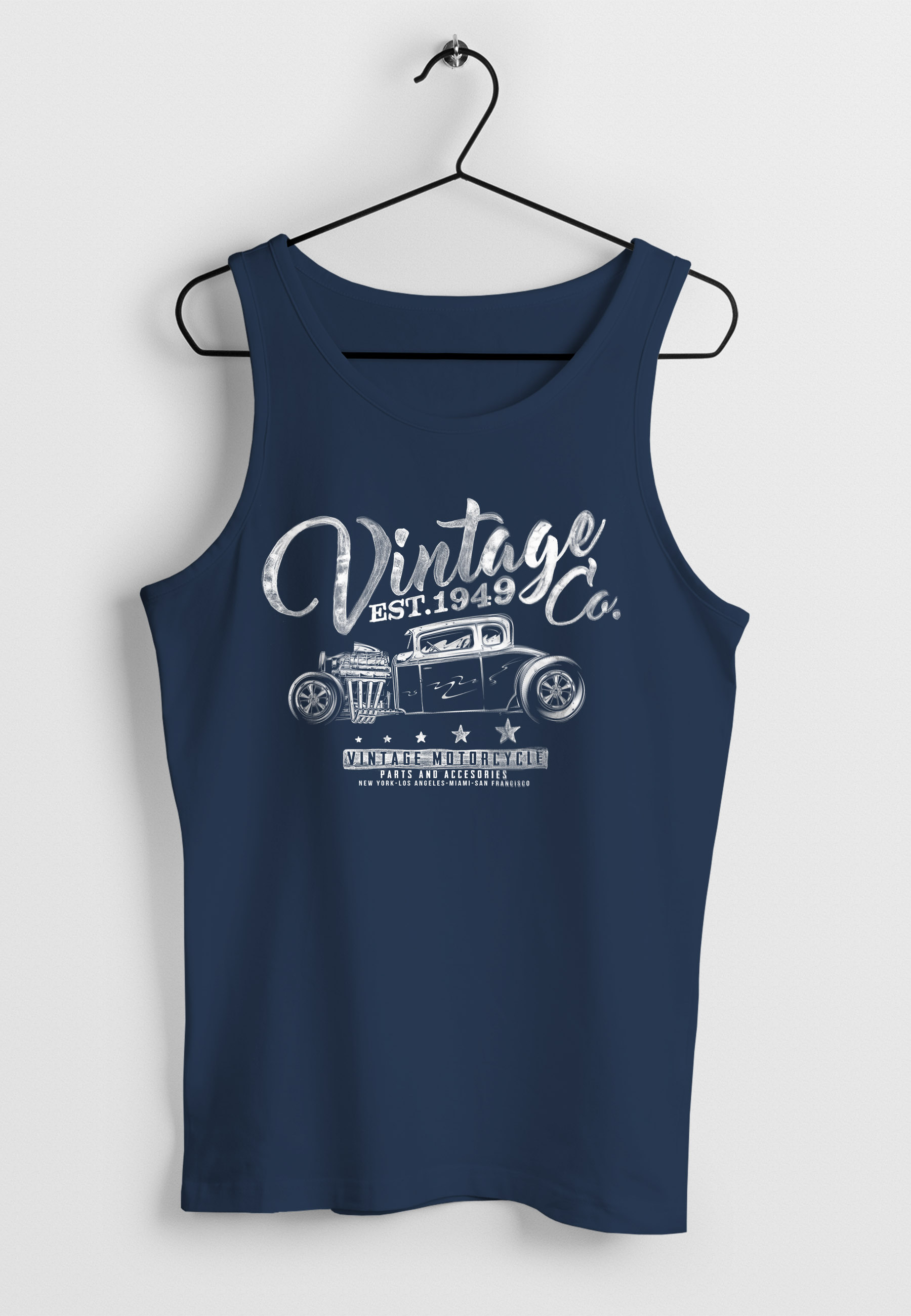 Herren Tank Top Hot Rod Retro Auto Vintage Car Oldschool Mobile ...