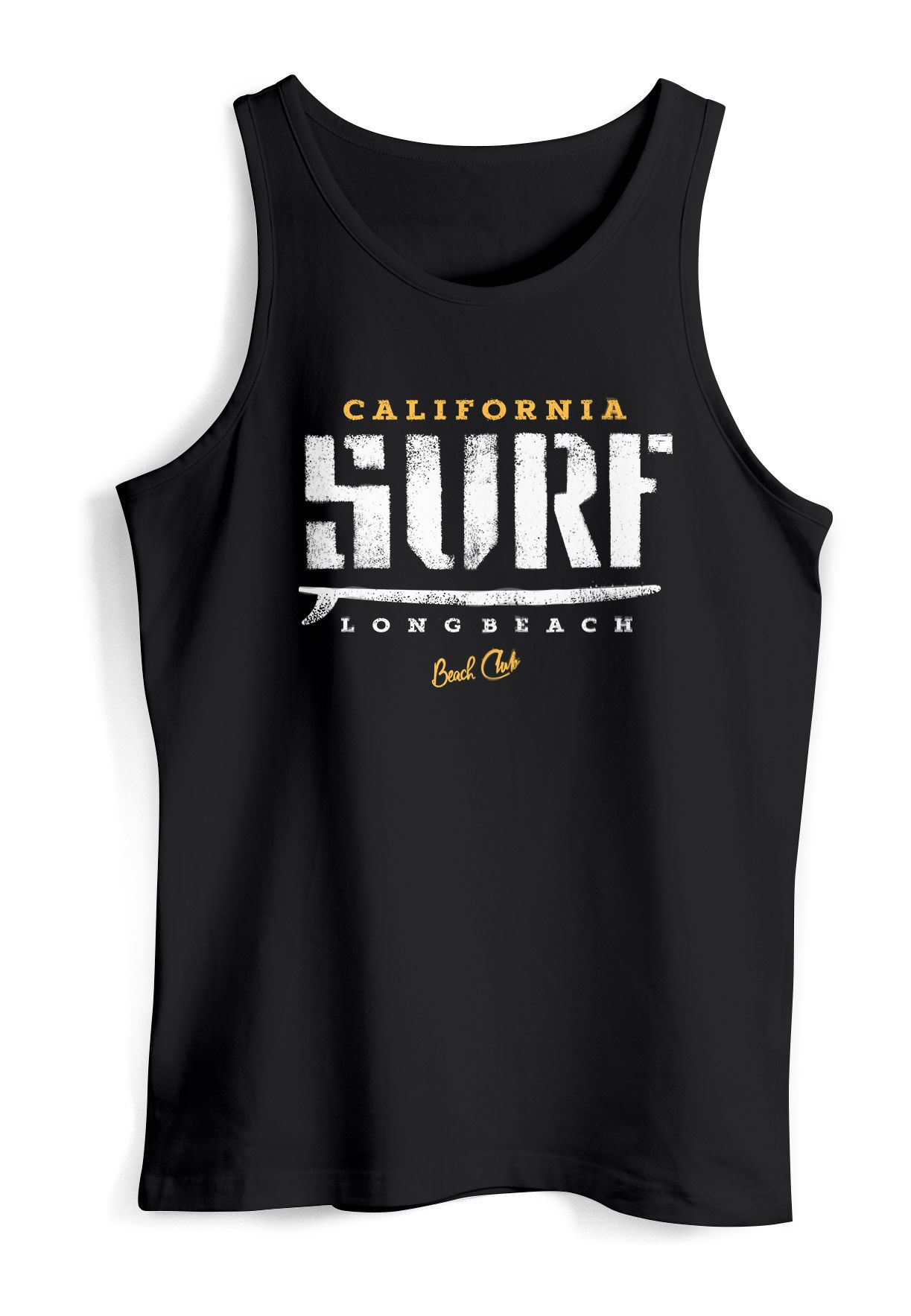 Herren Tank-Top Surf Druck Muskelshirt Muscle Shirt Neverless® | Akowi