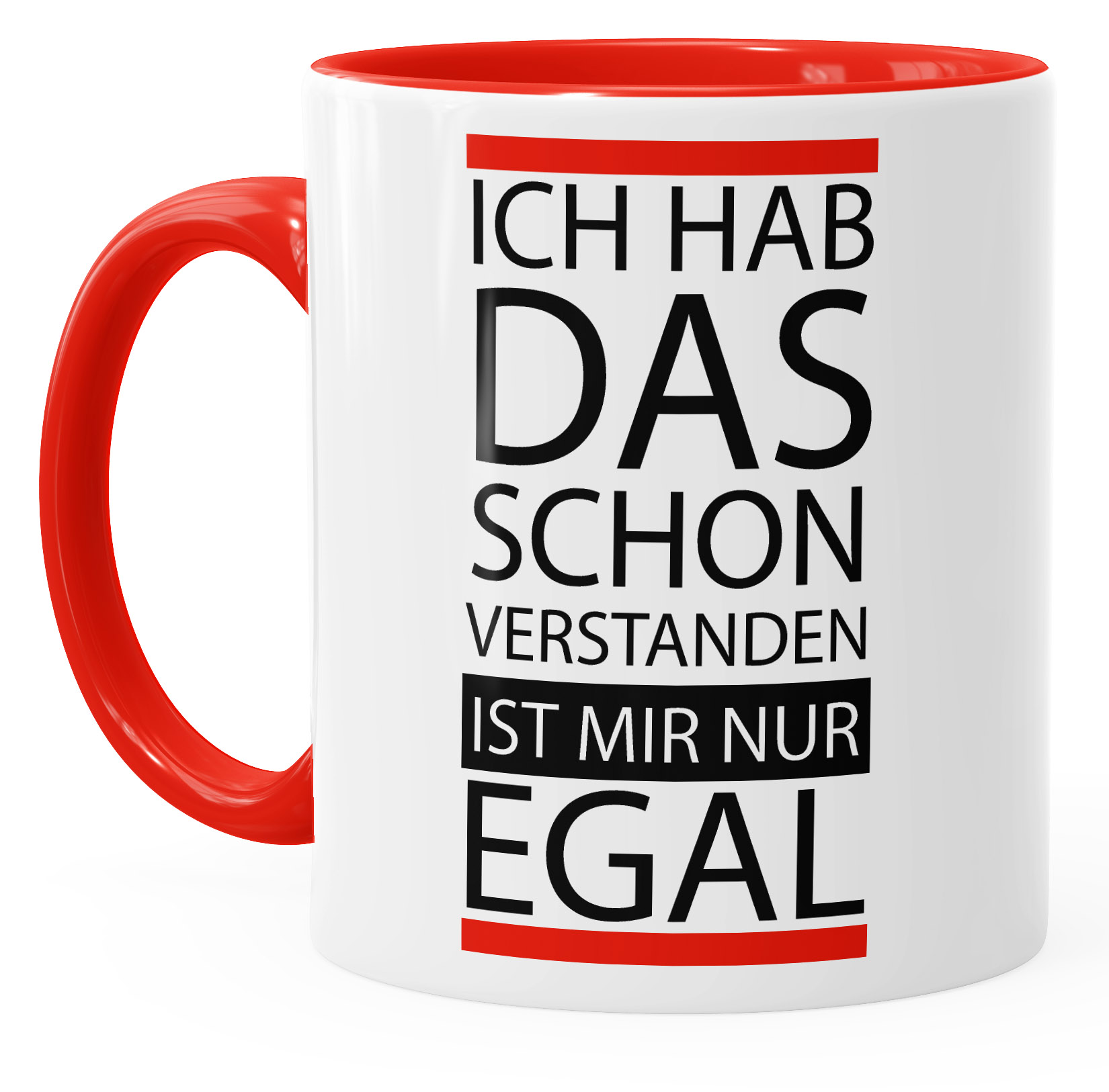 Kaffee-Tasse Ich hab das schon verstanden ist mir nur egal Spruch Tasse ...