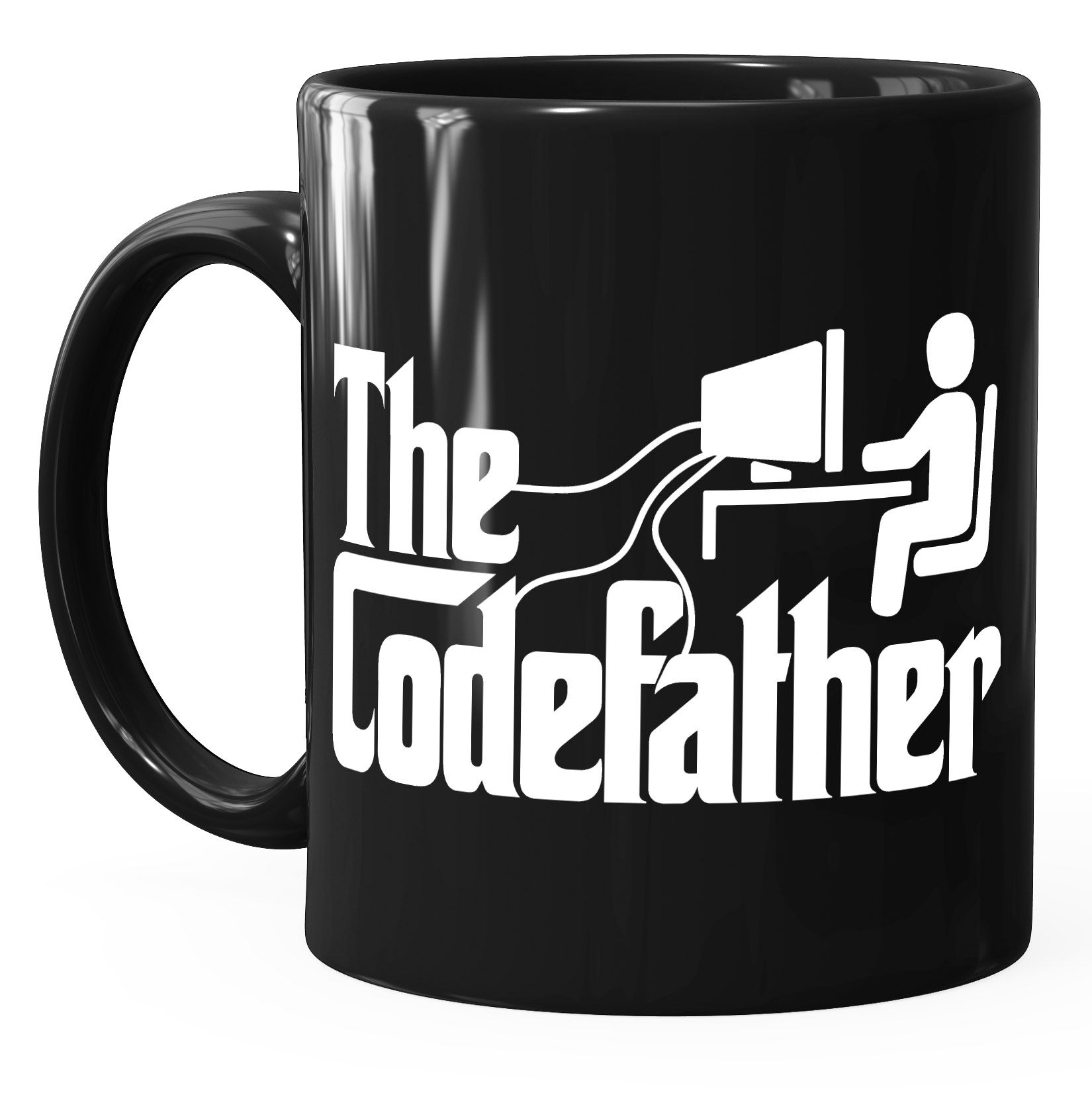 Kaffeetasse The Codefather Programmierer It Informatiker Coder Geschenk Tasse Moonworks® Akowi 8725